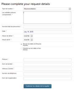 Caractéristiques et avantages du formulaire de demande de location ...